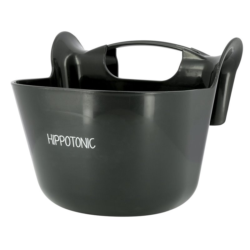 HIPPOTONIC Tragbarer Futtertrog zum Einhängen.